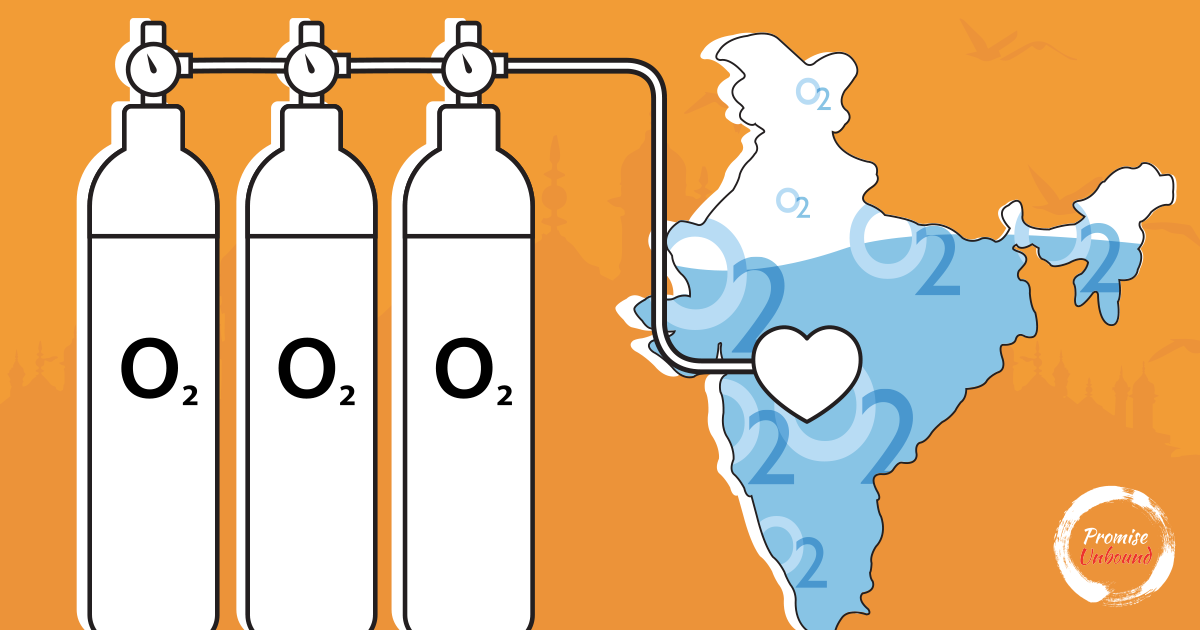 Preventing Oxygen Shortage crisis amidst COVID-19 in India
